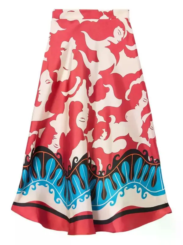 La DoubleJ Lungomare Midi Skirt