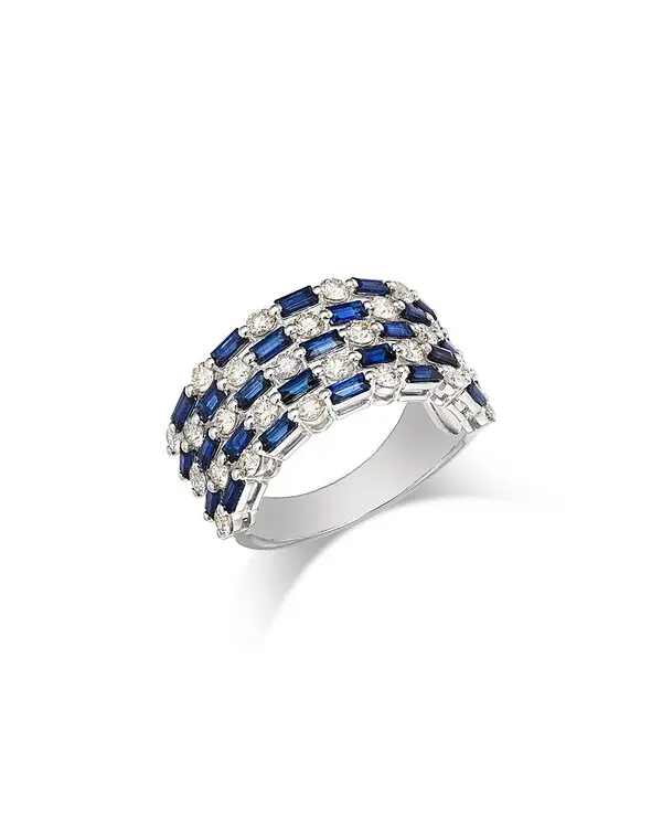 Bloomingdale'S Sapphire And Diamond Ring
