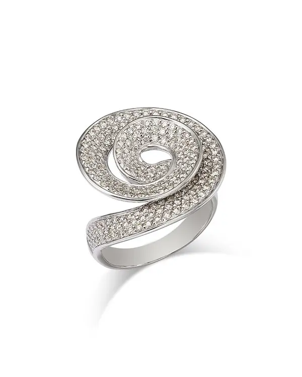 Bloomingdale'S 14k Gold Diamond Swirl Ring, 1.50 Tcw
