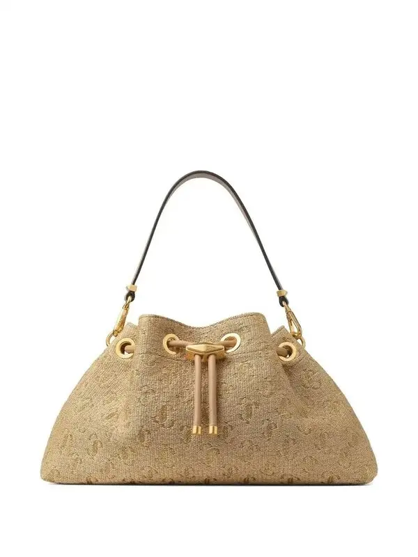 JIMMY CHOO Bon Bon Bucket Bag - Brown