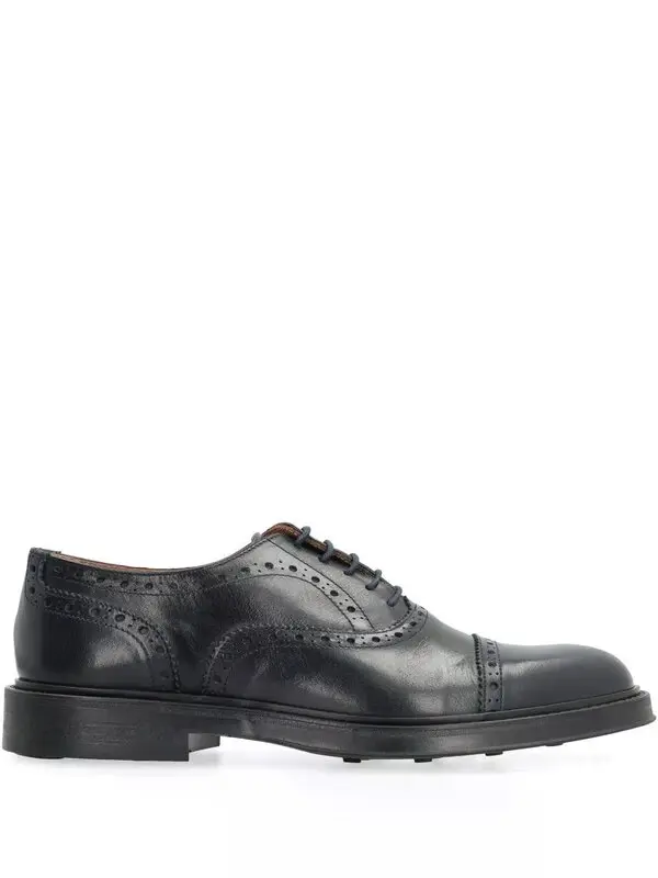 Bruno Magli Leather Brogues - Blue