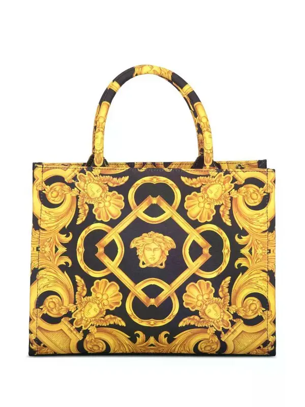 Versace Medusa Barocco Tote Bag - Black