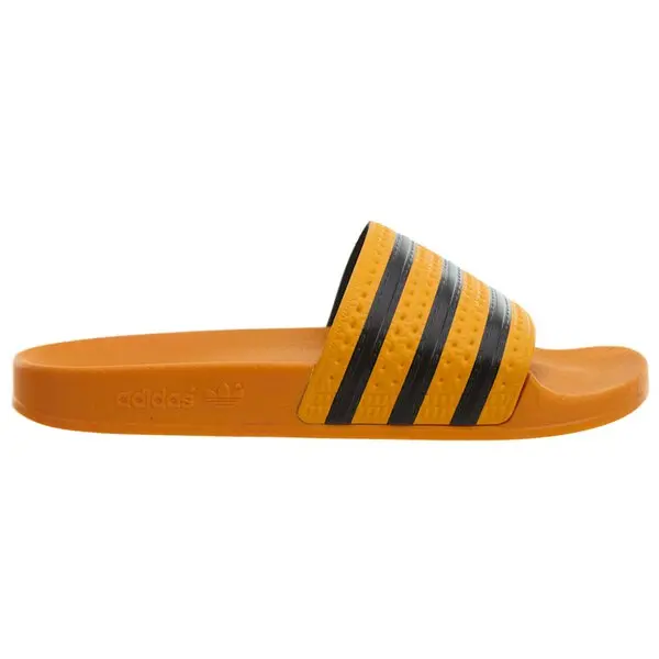 Adidas Adilette Slides - Real Gold/core Black