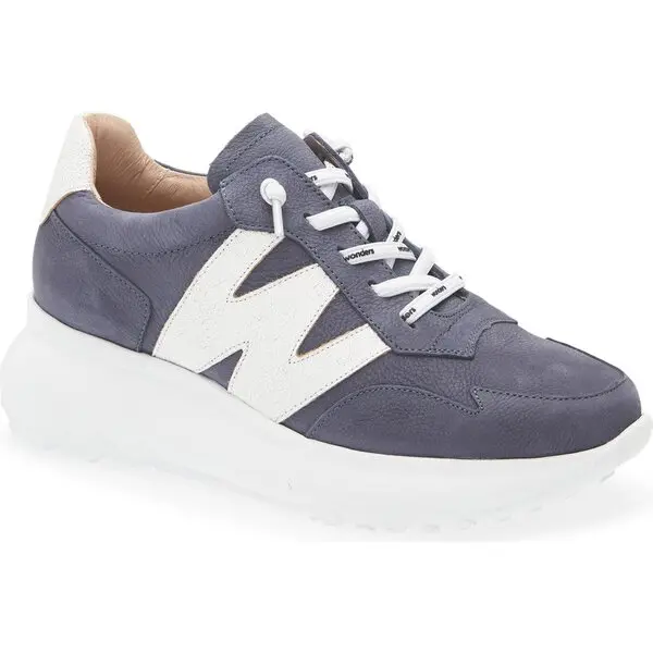 WONDERS Samira Platform Wedge Sneakers