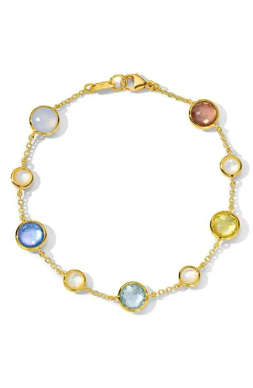 Ippolita Lollipop 9-stone Link Bracelet
