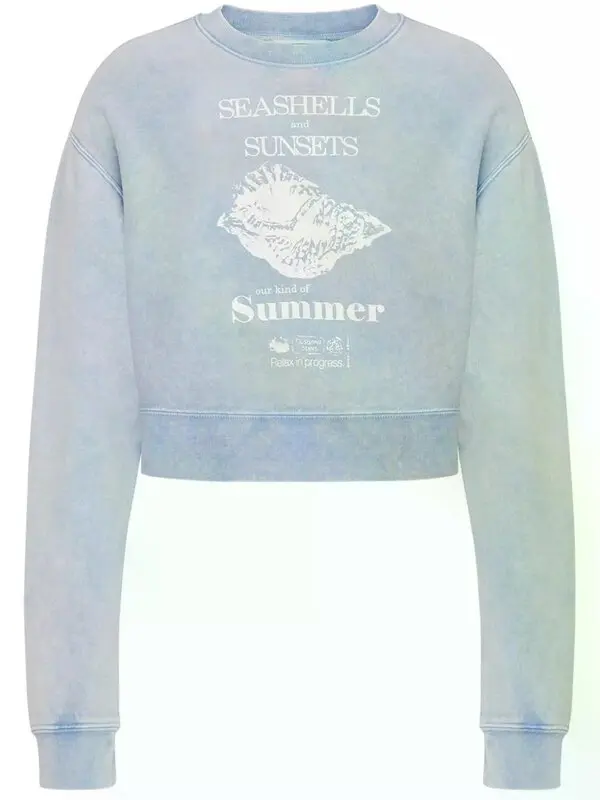 MOSCHINO JEANS Graphic-print Sweatshirt