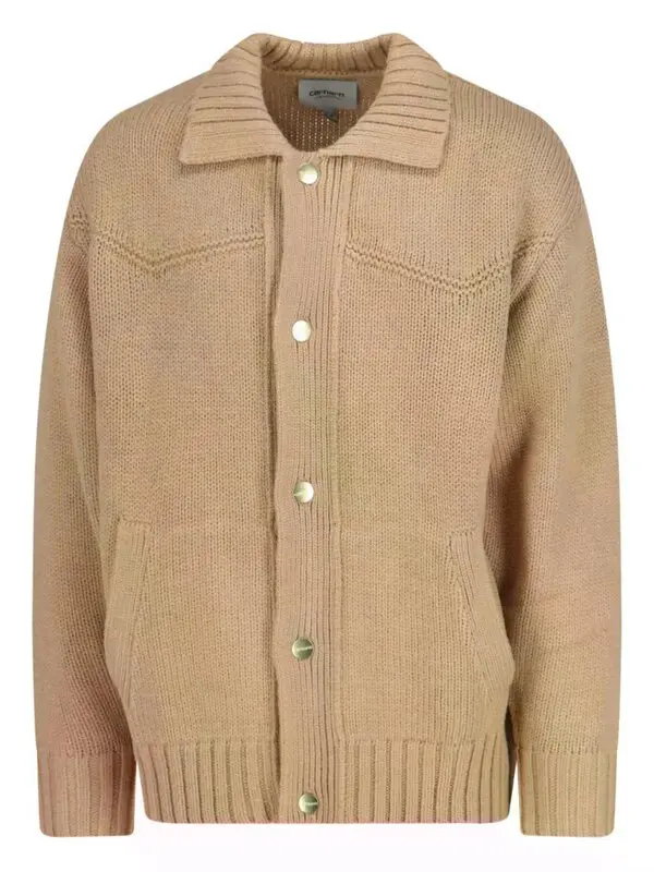 Carhartt Work In Progress Santa Fe Cardigan - Brown