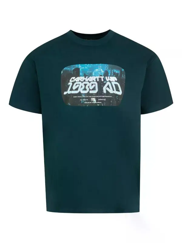 Carhartt Work In Progress Greatest Flicks T-shirt - Green