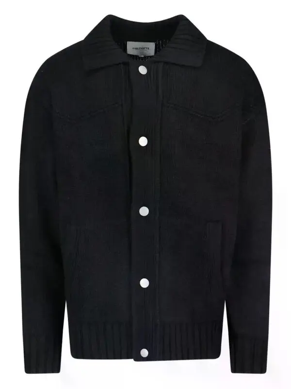 Carhartt Work In Progress Santa Fe Cardigan - Black