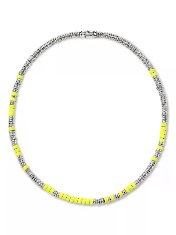 John Hardy Heishi Necklace - Silver