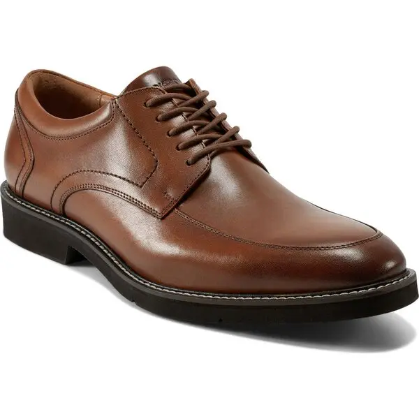 Rockport Floran Apron Toe Derby - Medium Natural