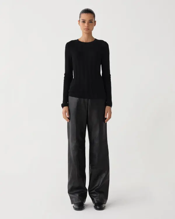 Veronica De Piante Maya Cashmere Sweater - Black