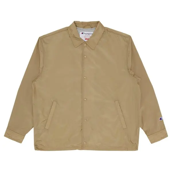 Supreme X Champion Coaches Jacket - Tan