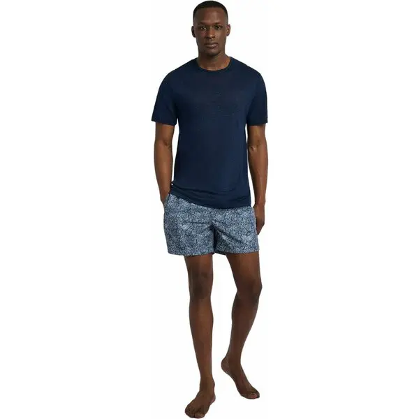 Onia Charles 5" Swim Trunks - Deep Navy Multi