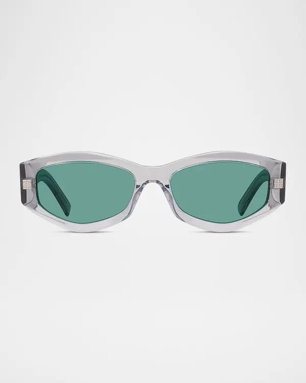 Givenchy Gvday Cat-eye Sunglasses - Gryogrn