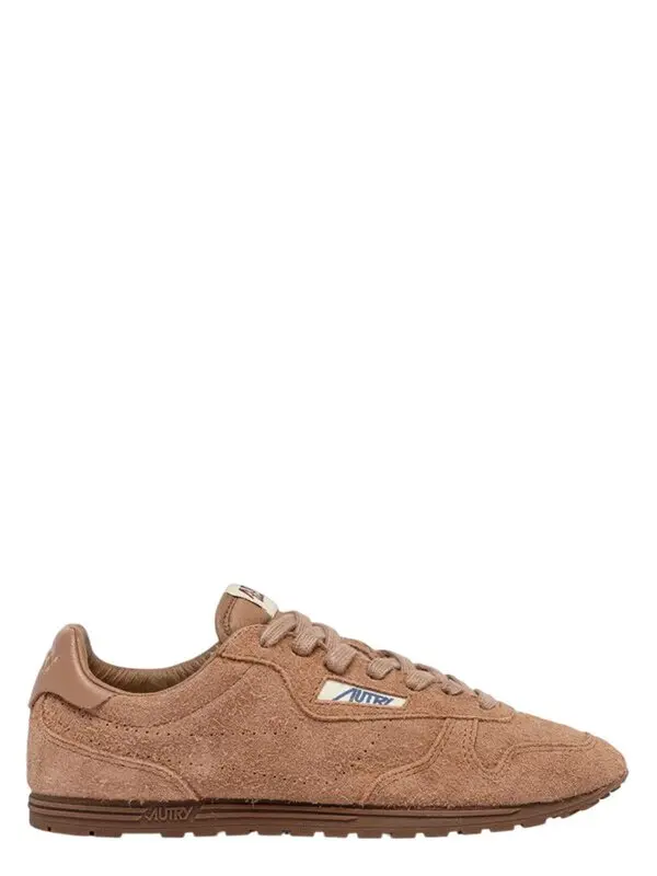 AUTRY Windspin Low Sneakers - Pb05 Perfor/suede Siena