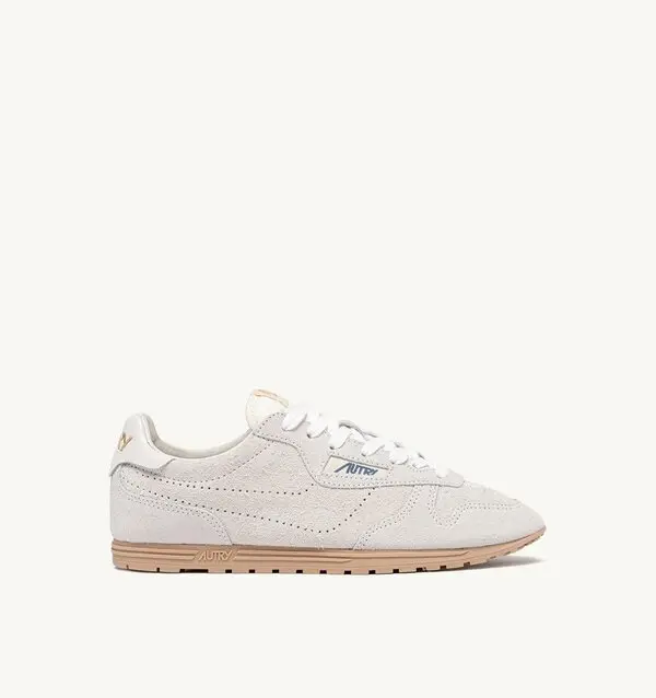 AUTRY Windspin Low Sneakers - Pb01 Perfor/suede Off White