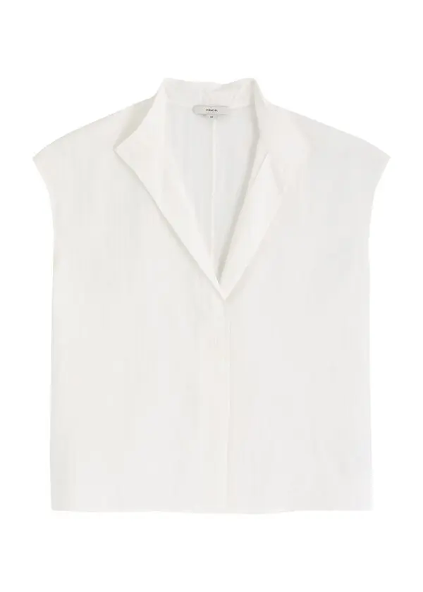 Vince Woven Blouse - Off White