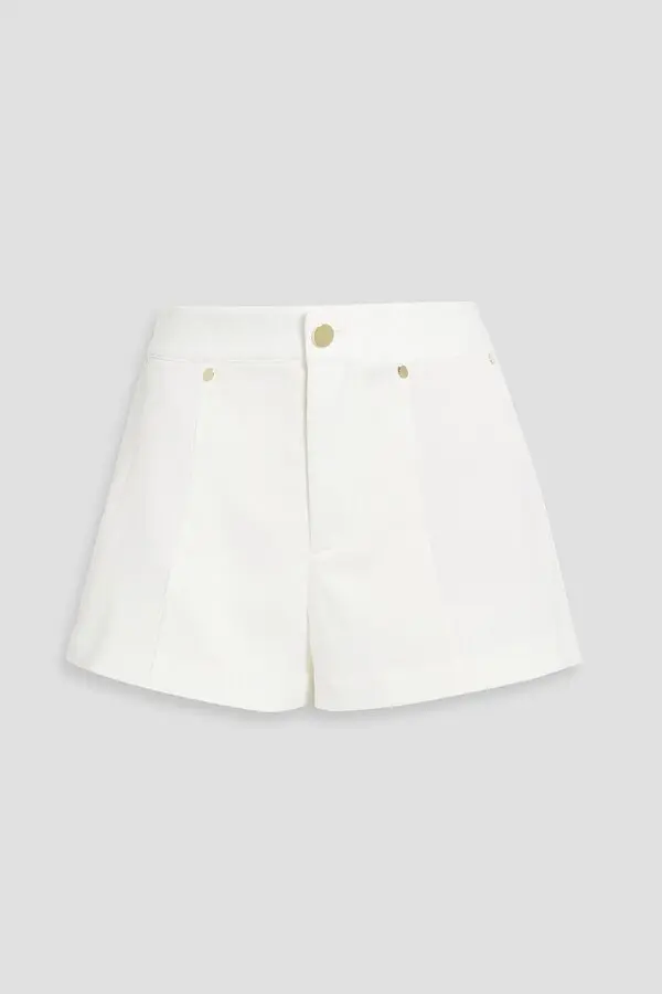 Alice + Olivia Tommie Satin-crepe Shorts