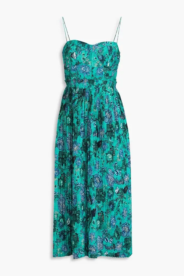 Ulla Johnson Jessie Printed Cotton-poplin Midi Dress
