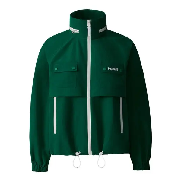 Mackage Devorah Seam-sealed Rain Jacket - Leaf Green