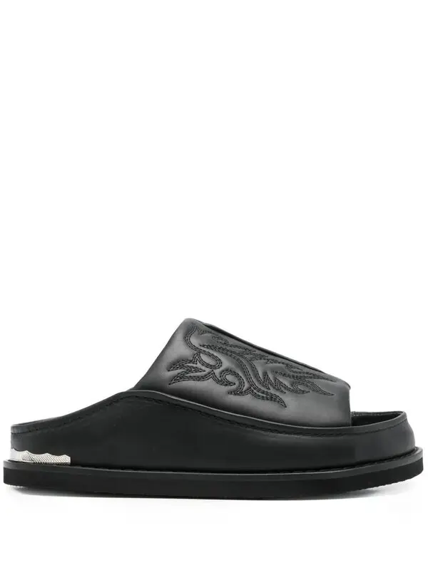 Toga Embroidered Sandals