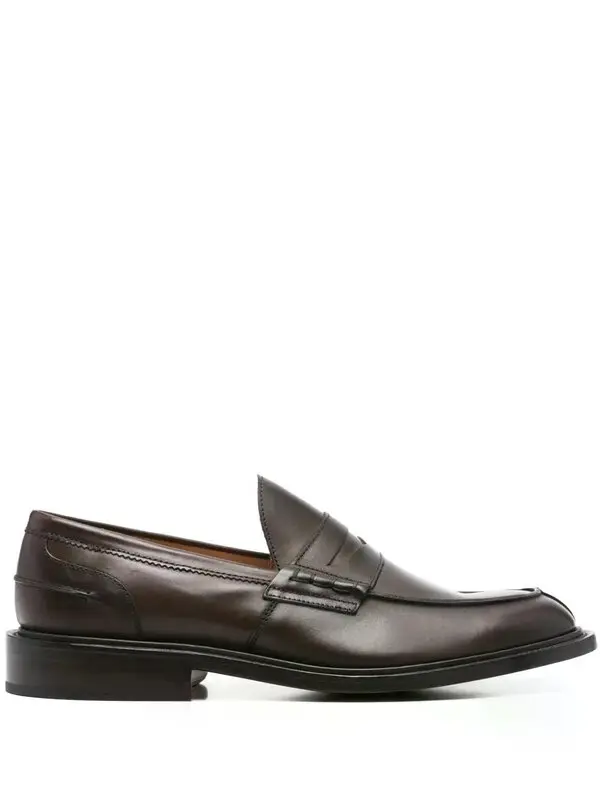 TRICKER'S Leather Loafers - Brown