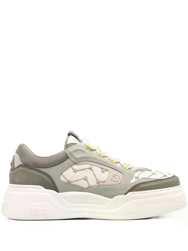 Fendi Force Sneakers - Green