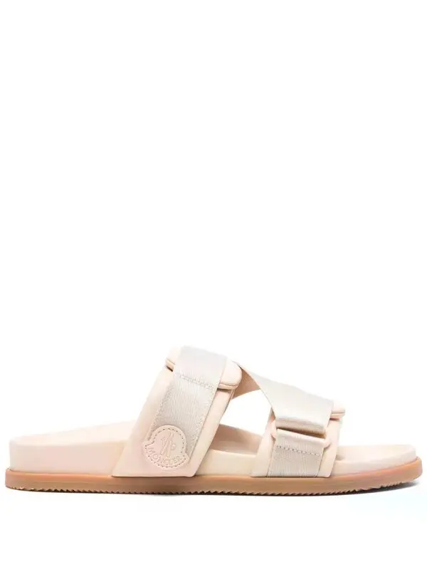 Moncler Touch-strap Sandals - Pink