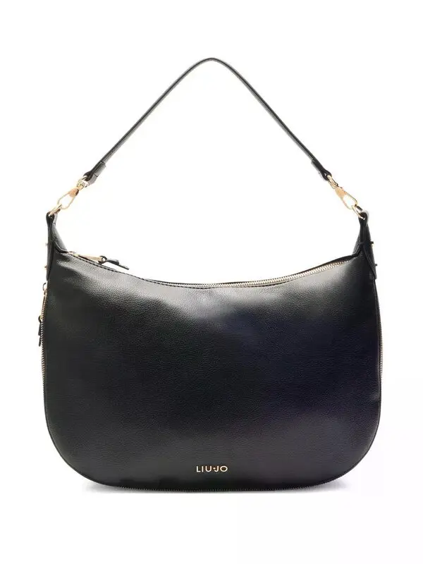 Liu Jo Logo-lettering Shoulder Bag - Black