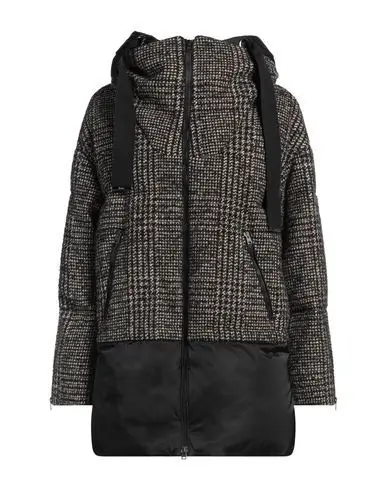 Herno Tweed Glen Plaid Down Jacket
