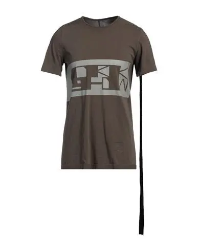 Rick Owens T-shirt Khaki Size Cotton - Beige