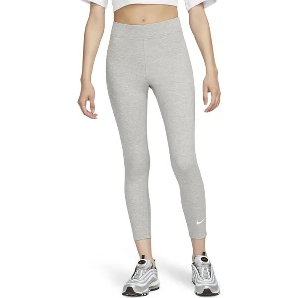 Nike Classic Lifestyle 7/8 Leggings - Dark Grey Heather/sail