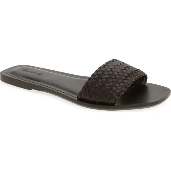 Madewell Cora Woven Slide Sandal