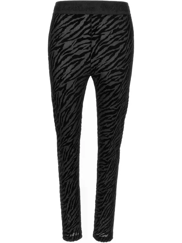 Versace Zebra-print Leggings