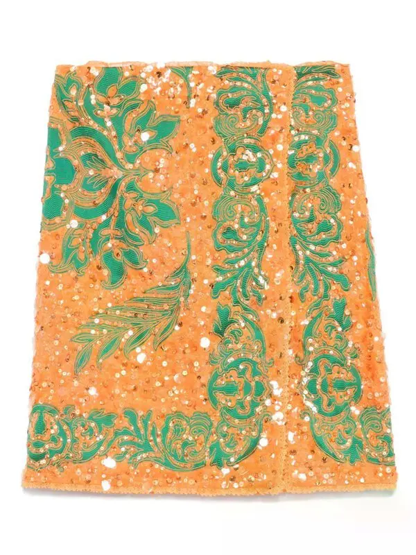 Etro Sequinned Mini Skirt