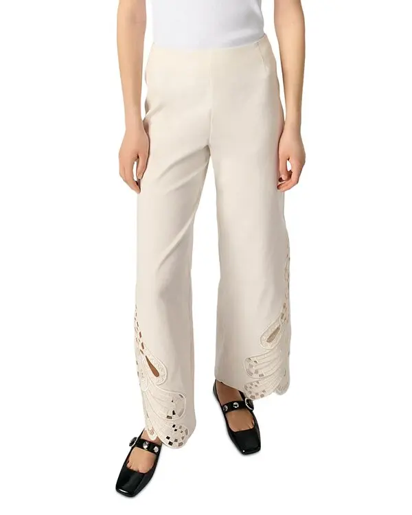 Maje Embroidered Trousers