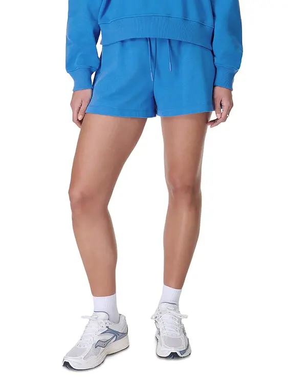 Sweaty Betty Revive Boxy Shorts - Tidal Blue