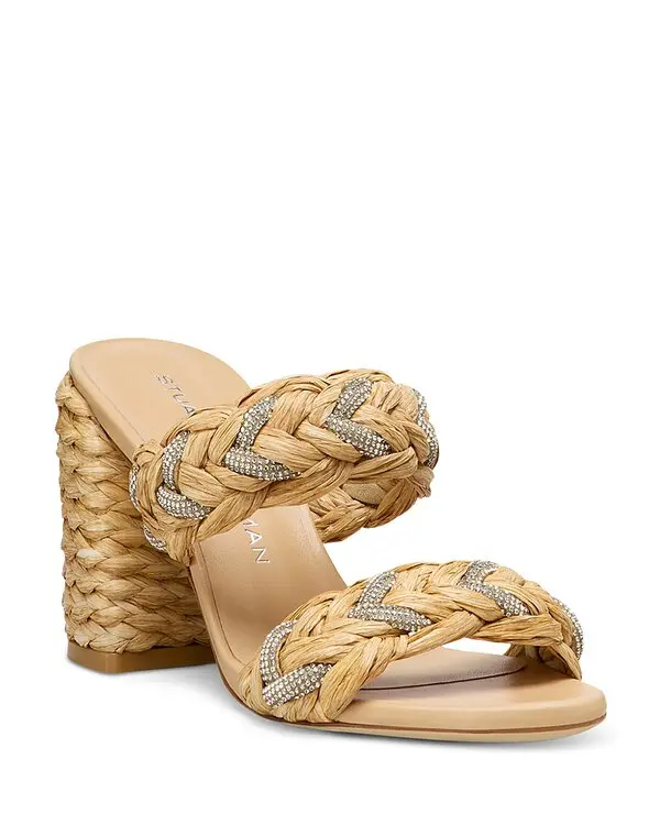 STUART WEITZMAN Lana Block Heel Sandals