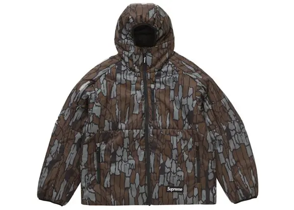 Supreme Windstopper Insulated Hooded Jacket - Mossy Oak Trebark Camo