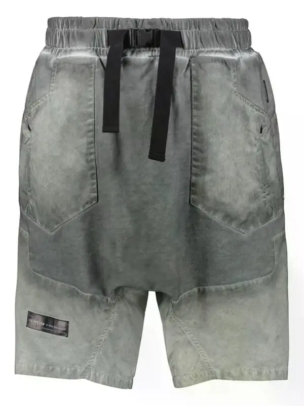 ISO.POETISM Panelled Shorts - Grey