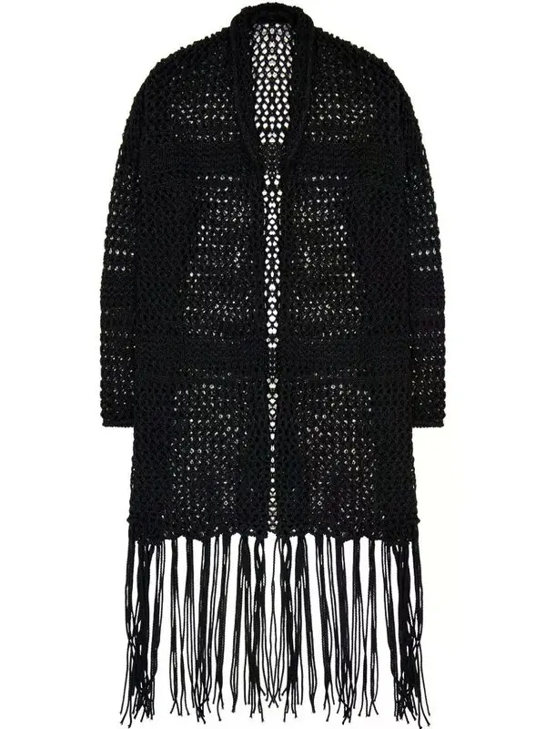 LANEUS Open-knit Cardigan