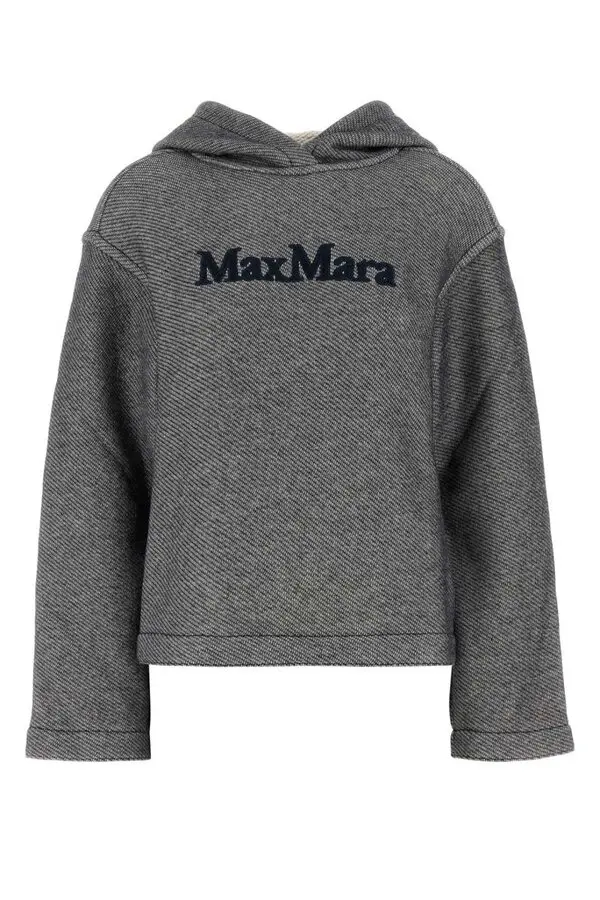 Max Mara Gary Melange Sweatshirt - Blue