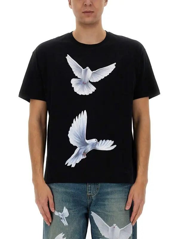 3.PARADIS Freedom Doves T-shirt