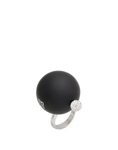 Givenchy Ring In Black 35% Off Editorialist