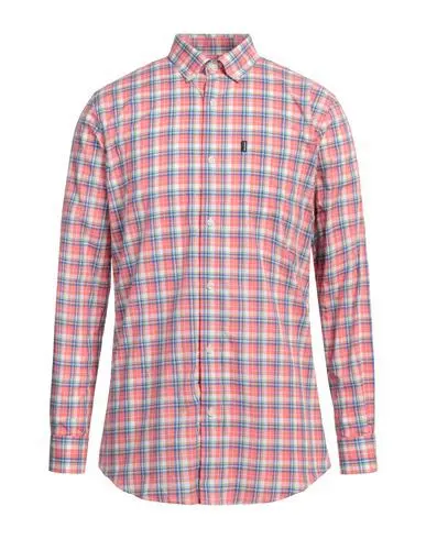 Barbour Shirt Coral Size Cotton - Red