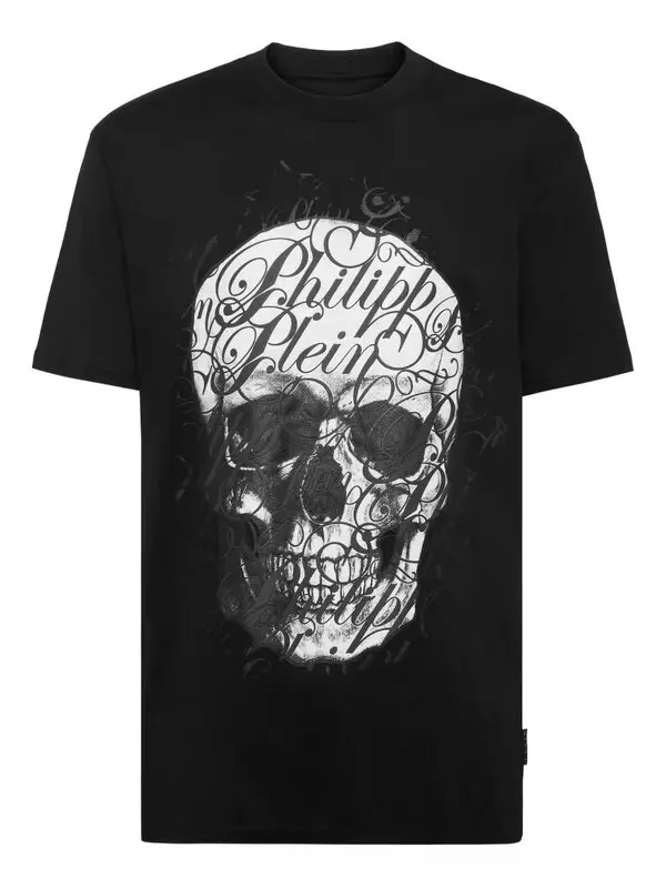 Philipp Plein Coursive T-shirt - Black