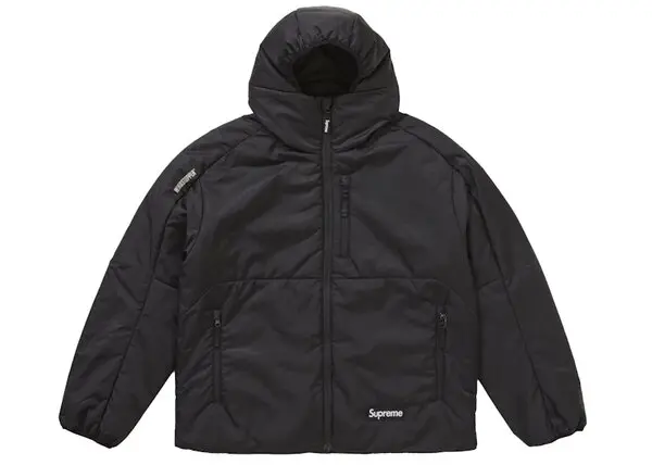 Supreme Windstopper Insulated Hooded Jacket - Black