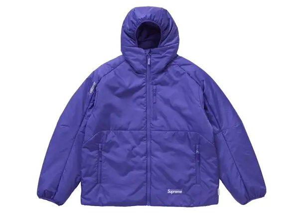 Supreme Windstopper Insulated Hooded Jacket - Purple