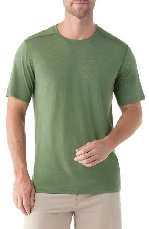 Smartwool Merino Wool Blend Short Sleeve T-shirt - Fern Green
